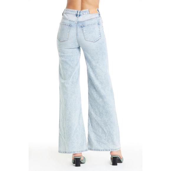 Dear John | Jeans | New Dear John Denim Fiona Super High Rise Flare Jeans In Light Wash | Poshmark